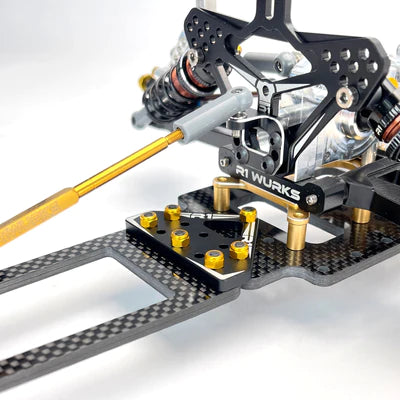 DC1 Wheelie Bar Bracket, Drop Down - BBMPerformanceparts.com