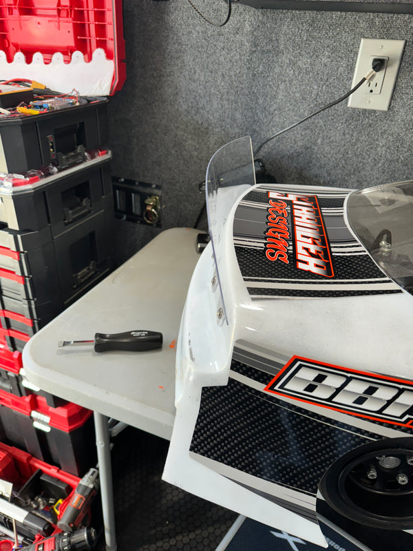 Spoiler 3" Tall Quarter Scale Adjustable - BBMPerformanceparts.com